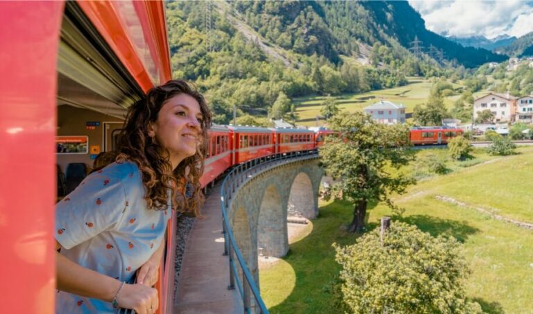 The Bernina Red Train | Imagine Cruising